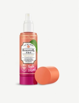 TOO FACED - Hangover 3-in-1 setting spray with peach extract 120ml ...