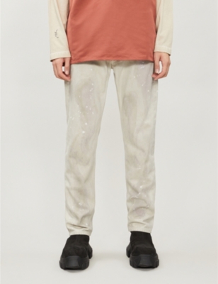 DANIEL ARSHAM - Daniel Arsham x A-COLD-WALL* paint-splashed straight ...