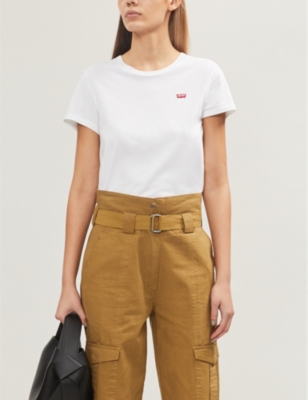 LEVIS - Perfect logo-print cotton-jersey T-shirt | Selfridges.com