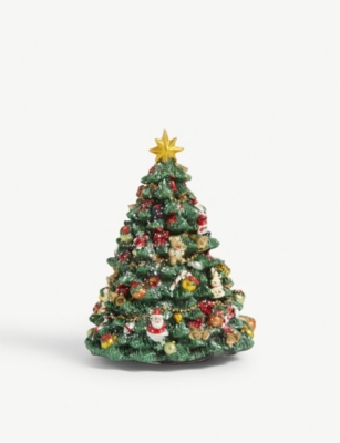 SELFRIDGES EDIT - Revolving Christmas tree music box | Selfridges.com