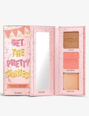 BENEFIT - Get The Pretty Started! Bronze, Blush & Highlight Palette ...