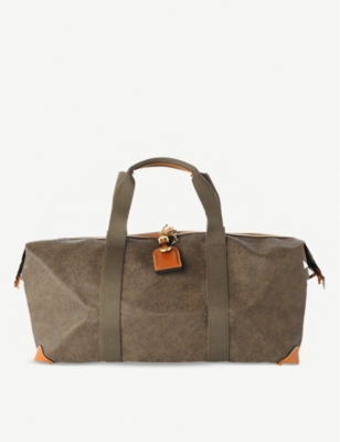 MULBERRY - Clipper medium scotchgrain and leather holdall | Selfridges.com
