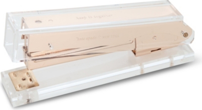 KATE SPADE NEW YORK - Strike gold-toned stapler | Selfridges.com