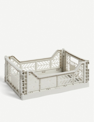 HAY - Stackable medium crate 14.5cm x 40cm | Selfridges.com
