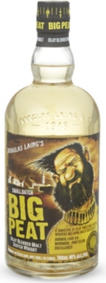 BLENDED WHISKY - Bug Peat Islay blended malt Scotch whisky | Selfridges.com