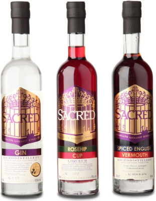 SACRED GIN - Negroni pack 3x200ml | Selfridges.com