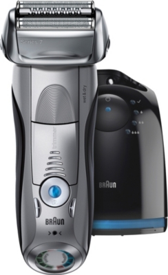 BRAUN - Series 7 wet and dry smart shaver with clean station ...