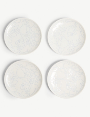 ROYAL DOULTON - ED Ellen Degeneres small plates set of four ...