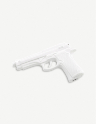 SELETTI - Gun porcelain ornament 15cm | Selfridges.com