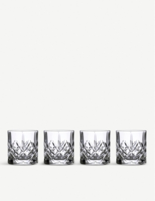 MARQUIS - Marquis Maxwell crystal tumblers set of four | Selfridges.com