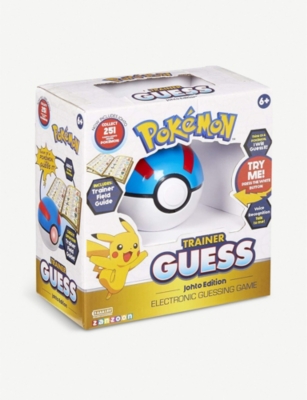 POKEMON - Johto edition Trainer Guess ball | Selfridges.com