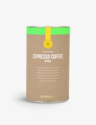 SELFRIDGES SELECTION - Italian Espresso coffee beans carton 250g ...