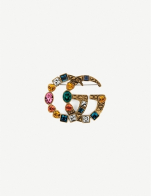 Gucci brooch selfridges store