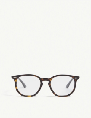 RAY-BAN - RB7151 square-frame Havana glasses | Selfridges.com