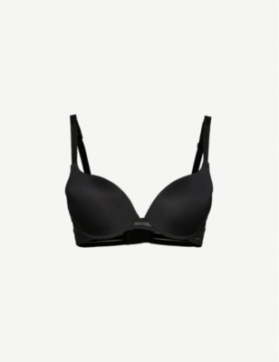 Maison Lejaby Nufit Mesh Soft-cup Bra In Black | ModeSens