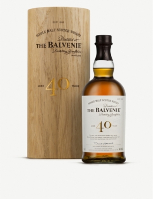 BALVENIE - The Balvenie 40-year-old single malt Scotch whisky 700ml ...