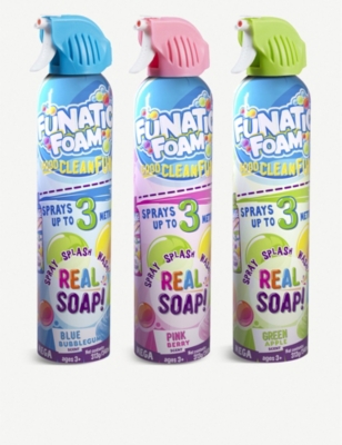 POCKET MONEY - Funatic Foam assorted bottle 340ml | Selfridges.com