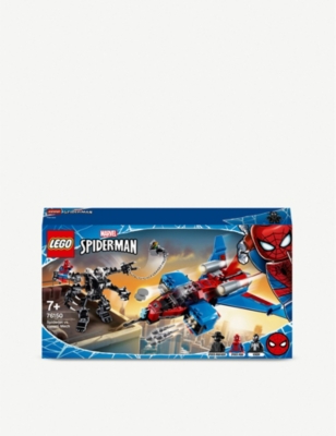 LEGO - LEGO® Spider-Jet vs Venom Mech play set | Selfridges.com