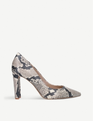 ALDO - Febriclya snakeskin-print leather heels | Selfridges.com