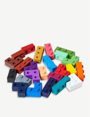 THE CONRAN SHOP - Goober Crayons vegetable-wax crayon blocks set of 24 ...