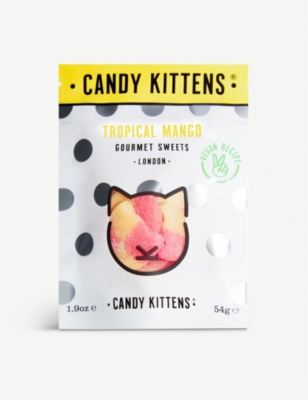 CANDY KITTENS - Tropical Mango gummy sweets 54g | Selfridges.com