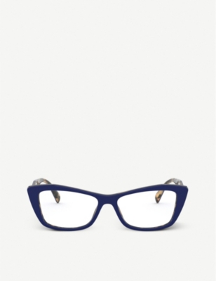 PRADA - PR 15XV acetate cat-eye glasses | Selfridges.com