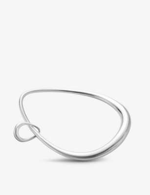 GEORG JENSEN - Offspring sterling-silver bangle with charm | Selfridges.com