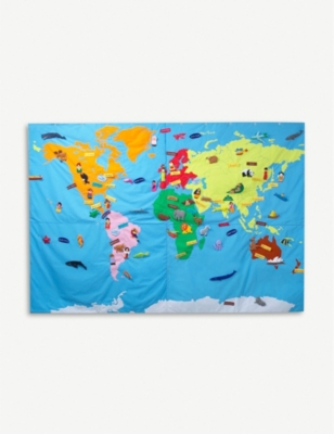 THE CONRAN SHOP - Interactive giant world map 170cm | Selfridges.com