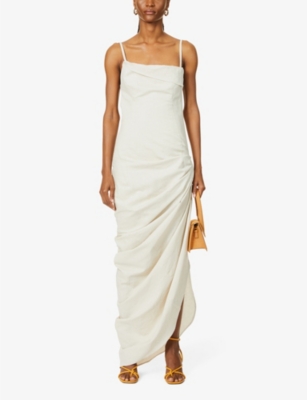 JACQUEMUS - La Robe Saudade Longue woven maxi dress | Selfridges.com