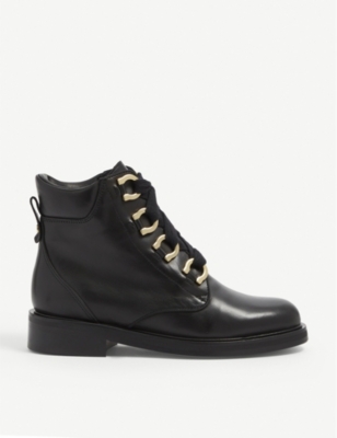 CLAUDIE PIERLOT - Aramis leather boots | Selfridges.com
