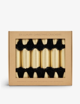 CRACKERS - Celebration House Limited velvet-bow crackers | Selfridges.com