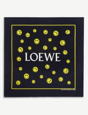 LOEWE - Loewe x Smiley printed cotton bandana | Selfridges.com