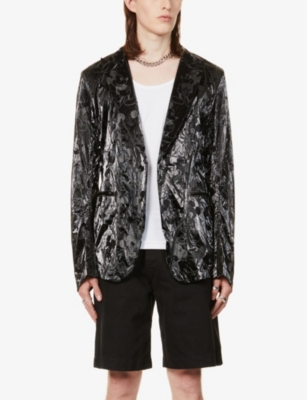 THE SOLOIST - The Soloist x Disney Mickey Mouse-print shell blazer ...