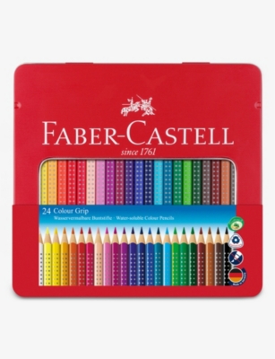 FABER CASTELL - Colour Grip pencils set of 24 | Selfridges.com