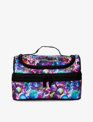 SMIGGLE - Galaxy space-print double-decker lunchbox | Selfridges.com