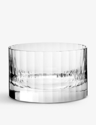 RICHARD BRENDON - Fluted crystal ice bucket 12.6cm | Selfridges.com