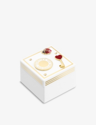 CARTIER - Diabolo de Cartier small lacquer-finish wooden box ...