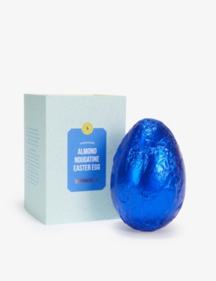 SELFRIDGES SELECTION - Almond nougatine milk chocolate Easter egg 215g ...