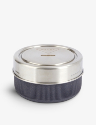 PRADA - Prada x Black+Blum glass, stainless-steel and wood pulp lunch ...