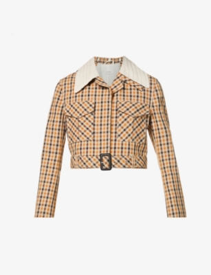 WALES BONNER - Kalimba wool- and recycled-polyester-blend jacket ...