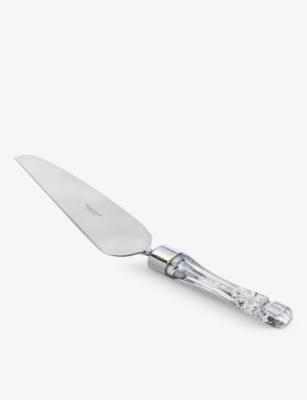 Waterford Lismore Offset Crystal Cake Server 30cm | ModeSens