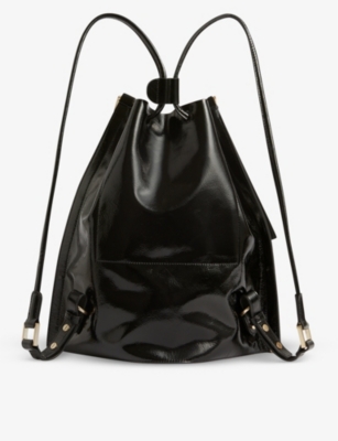 ALLSAINTS - Alpha bucket leather backpack | Selfridges.com
