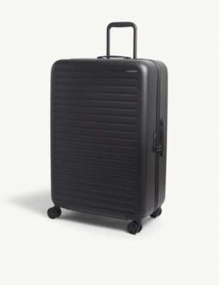 SAMSONITE - StackD Spinner hard case 4 wheel recycled-plastic cabin ...