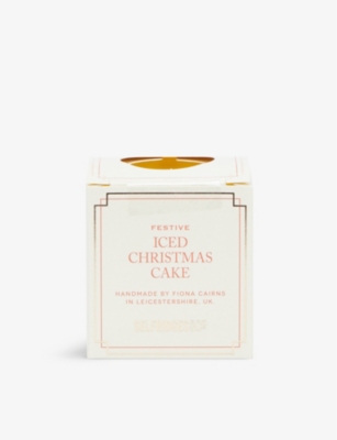 SELFRIDGES SELECTION - Festive mini iced Christmas cake 140g ...