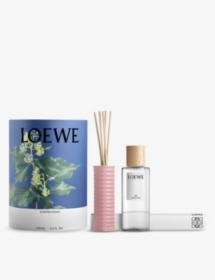 LOEWE - Ivy ceramic and rattan room diffuser set 245ml | Selfridges.com