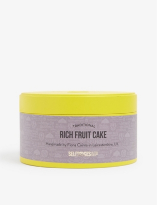 SELFRIDGES SELECTION - Traditional rich fruit cake 450g | Selfridges.com