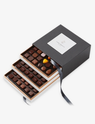 PIERRE MARCOLINI - Signature three-drawer chocolate gift box 662g ...