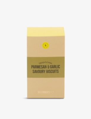 SELFRIDGES SELECTION - Parmesan & Garlic savoury biscuits 150g ...
