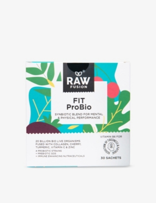RAW FUSION - Fit ProBio all-in-one probiotic sachets x30 | Selfridges.com