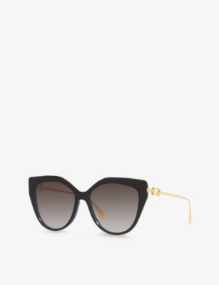 FENDI - FE40109I square-frame acetate sunglasses | Selfridges.com